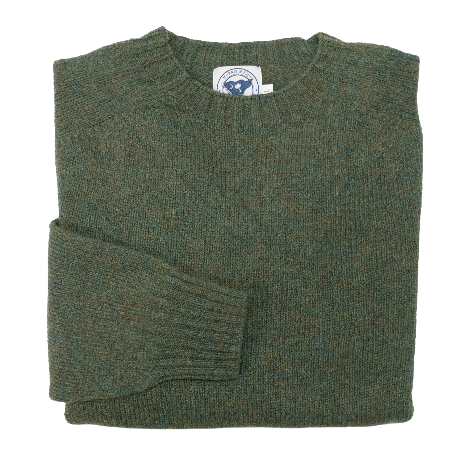 Nettle Scottish Shetland Wool Sweater